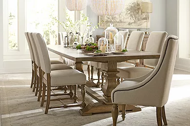 Havertys trestle table store